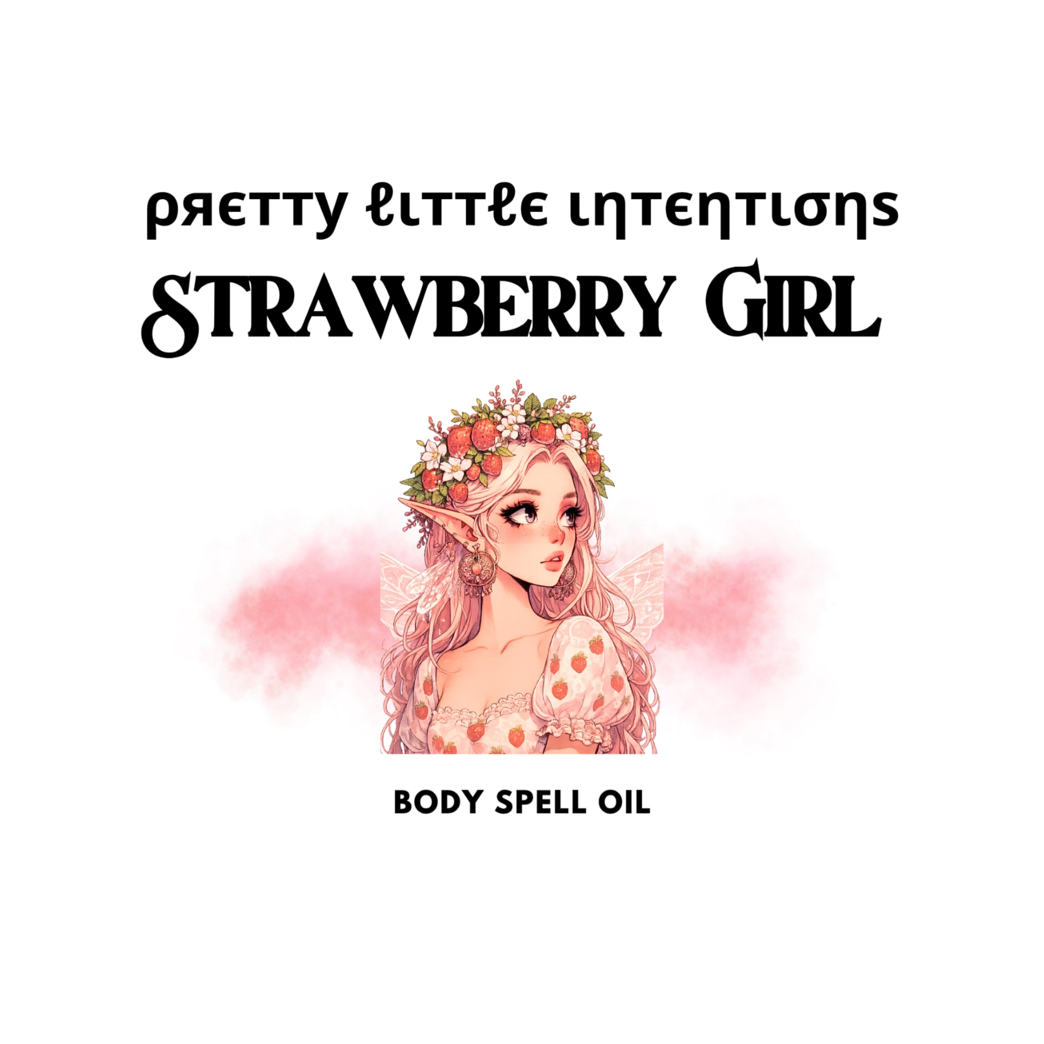 Strawberry Girl Spell Oil – ρяєтту ℓιттℓє ιηтєηтισηѕ
